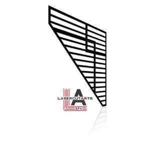 Interior Metal Railing Panels – Laser Cut Art