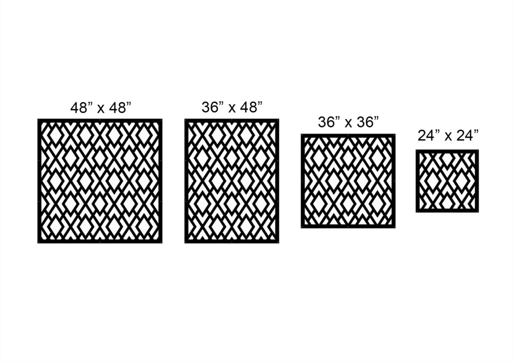 Privacy Screens Panels - Custom Metal Decorative Panels | Privacy ...