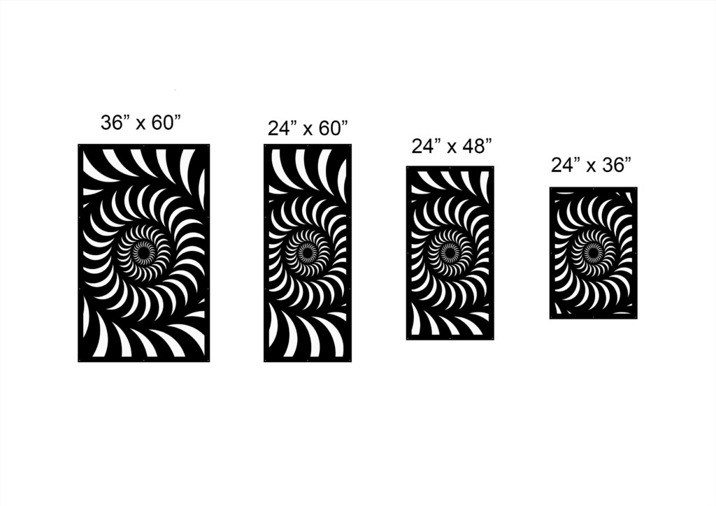 Privacy Screens Panels - Custom Metal Decorative Panels | Privacy ...