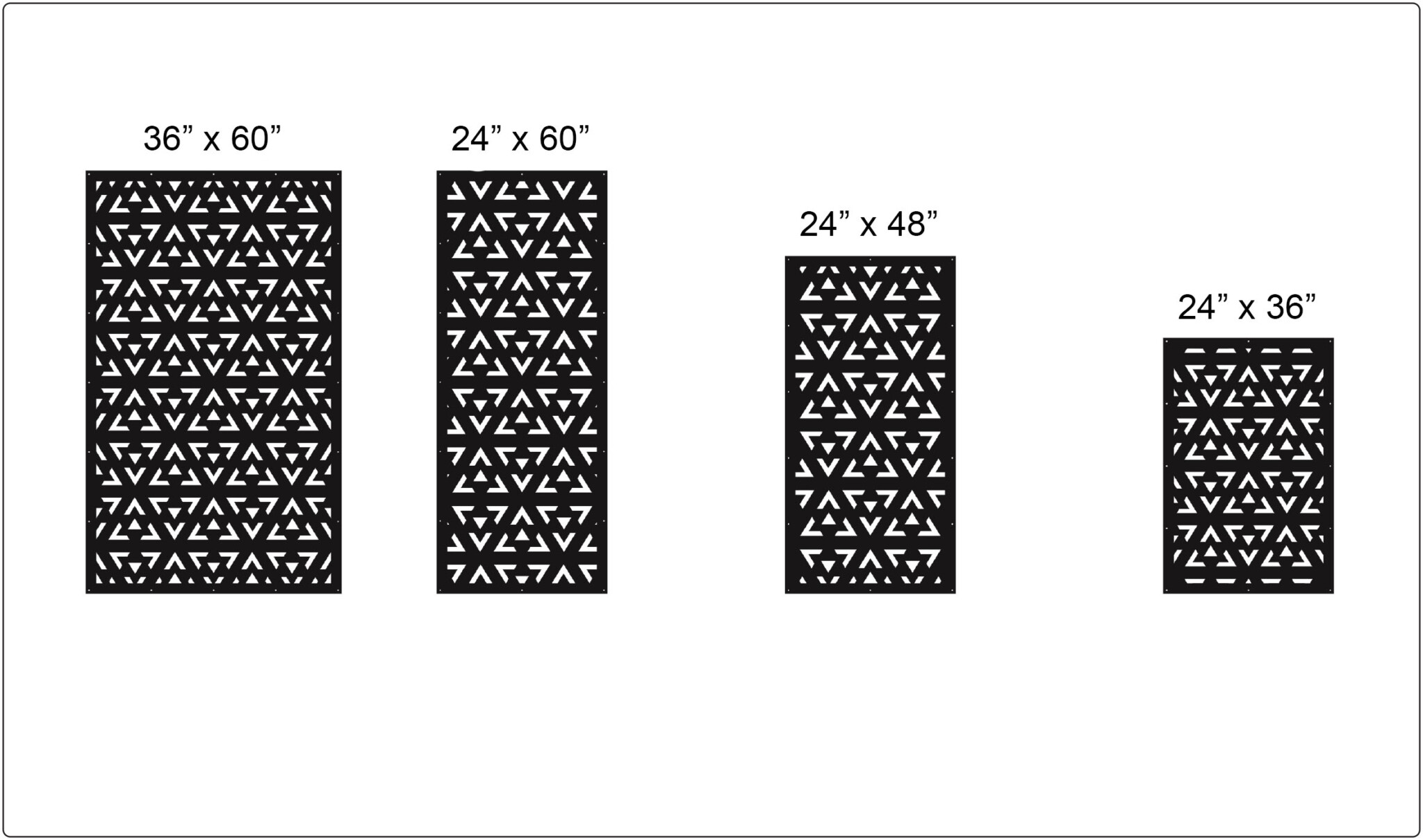 Privacy Screens Panels - Custom Metal Decorative Panels | Privacy ...