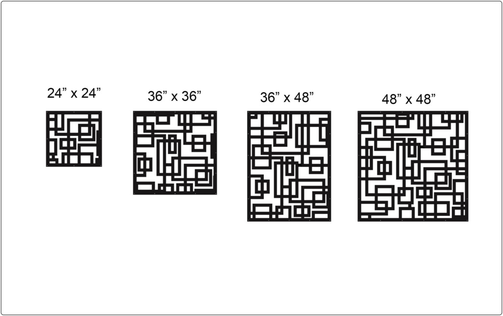 Privacy Screens Panels - Custom Metal Decorative Panels | Privacy ...