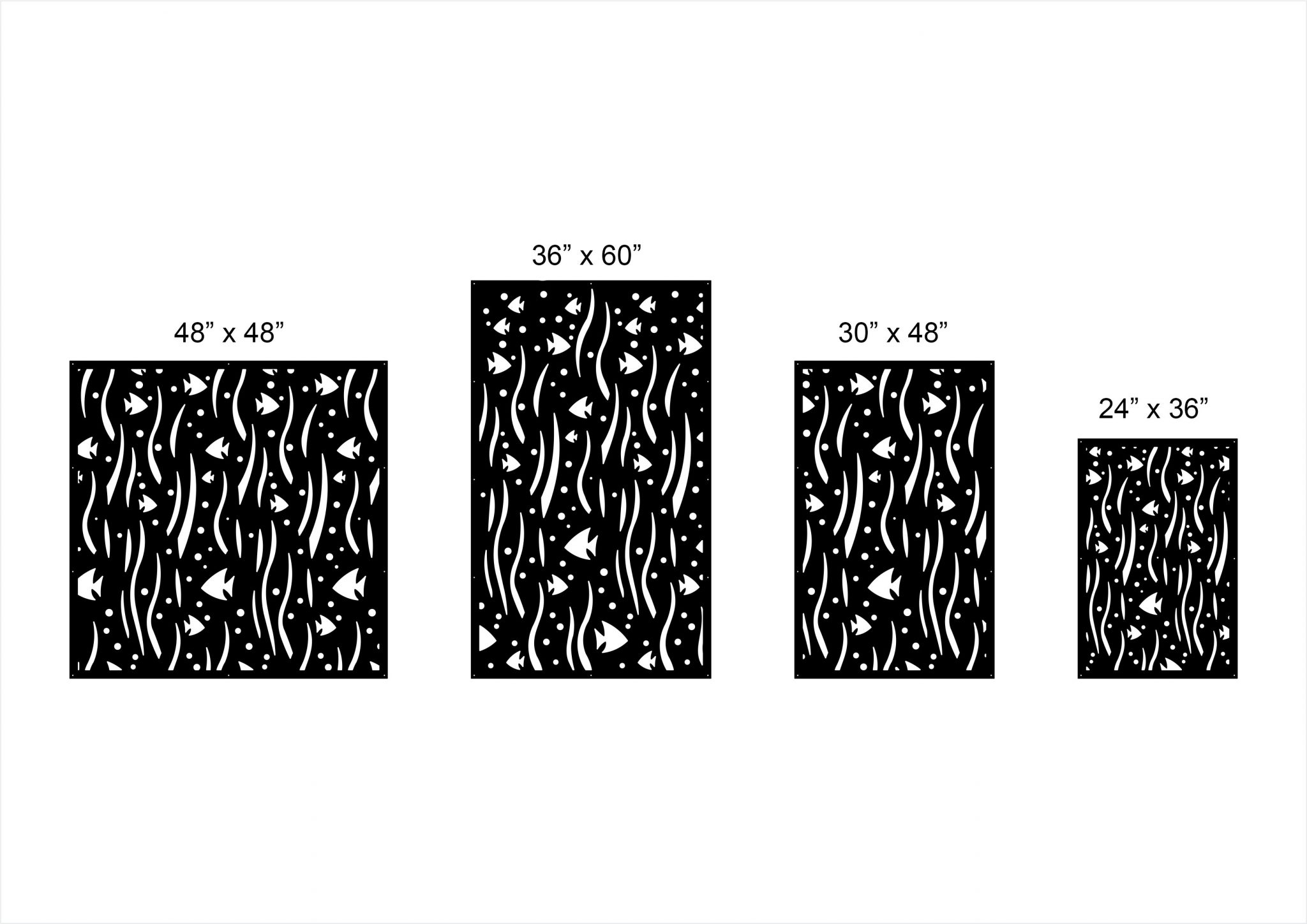 Privacy Screens Panels - Custom Metal Decorative Panels | Privacy ...