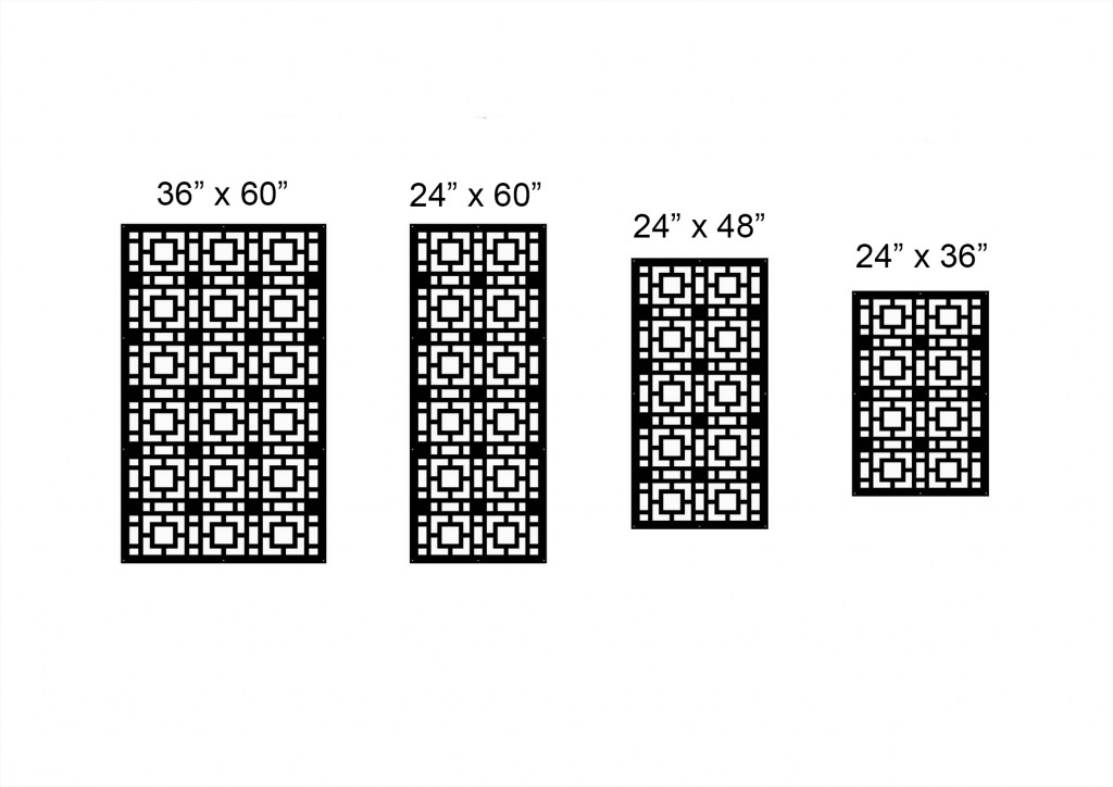 Privacy Screens Panels - Custom Metal Decorative Panels | Privacy ...