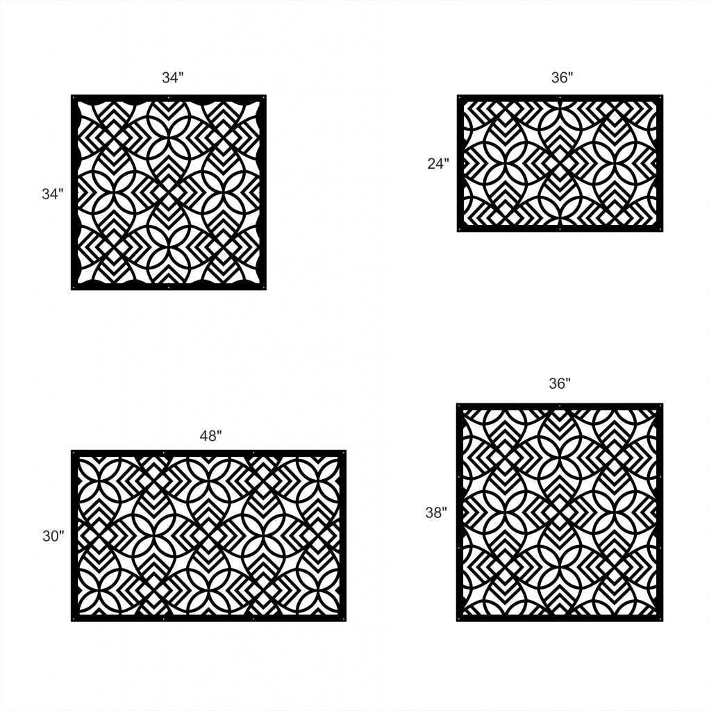 Privacy Screens Panels - Custom Metal Decorative Panels | Privacy ...