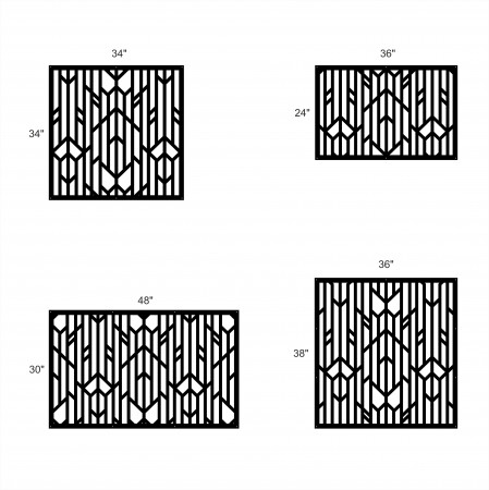 Privacy Screens Panels - Custom Metal Decorative Panels | Privacy ...