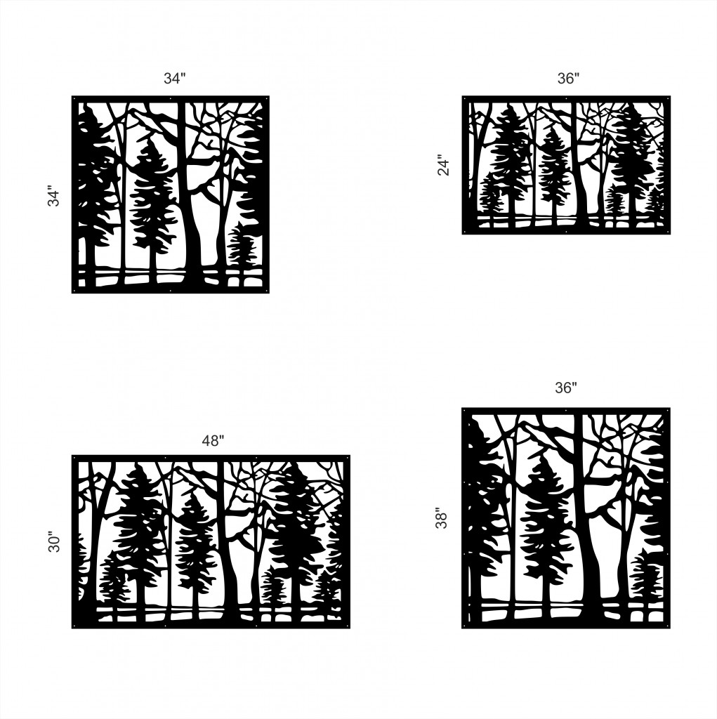 Privacy Screens Panels - Custom Metal Decorative Panels | Privacy ...