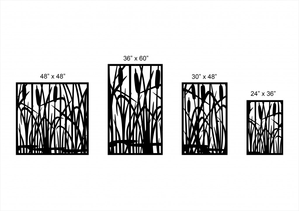 Privacy Screens Panels - Custom Metal Decorative Panels | Privacy ...