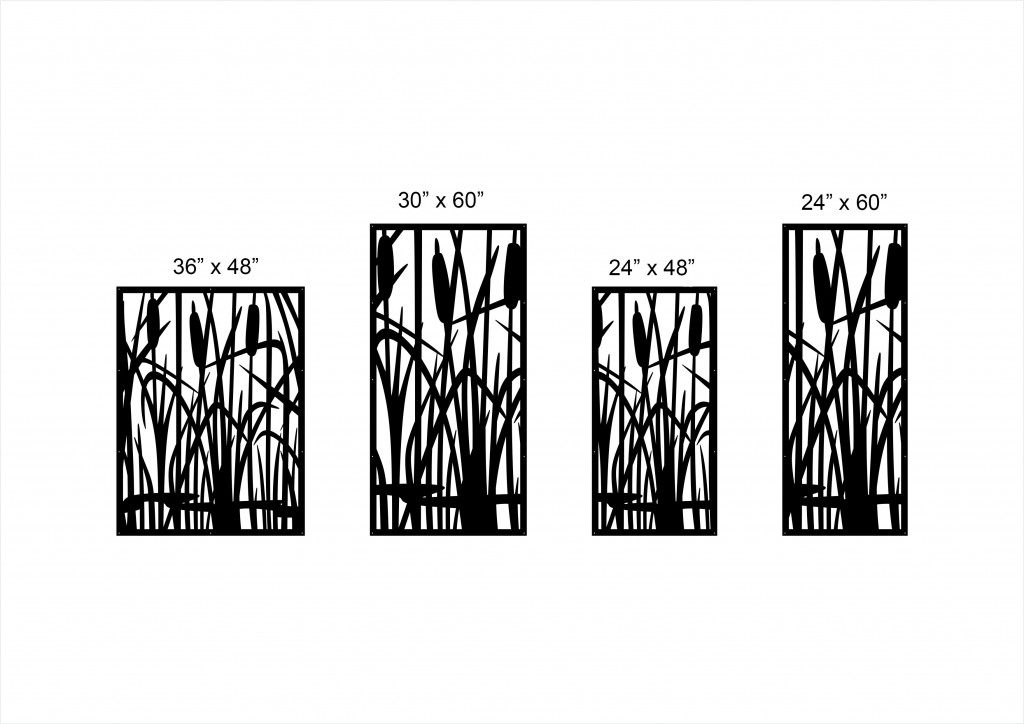 Privacy Screens Panels - Custom Metal Decorative Panels | Privacy ...