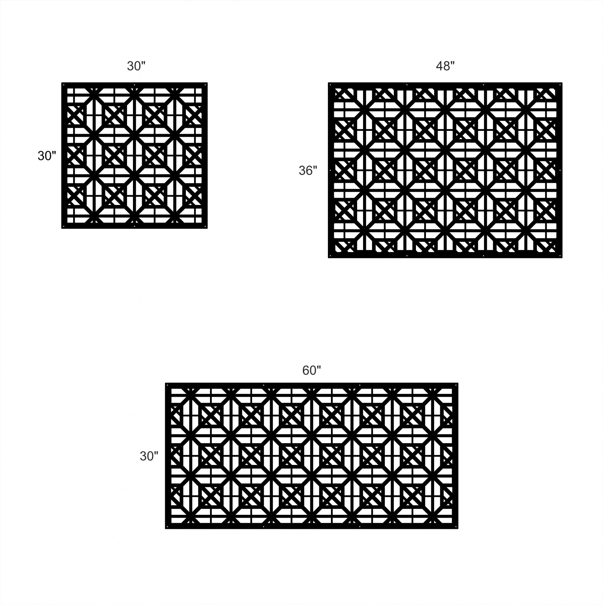 Privacy Screens Panels - Custom Metal Decorative Panels | Privacy ...