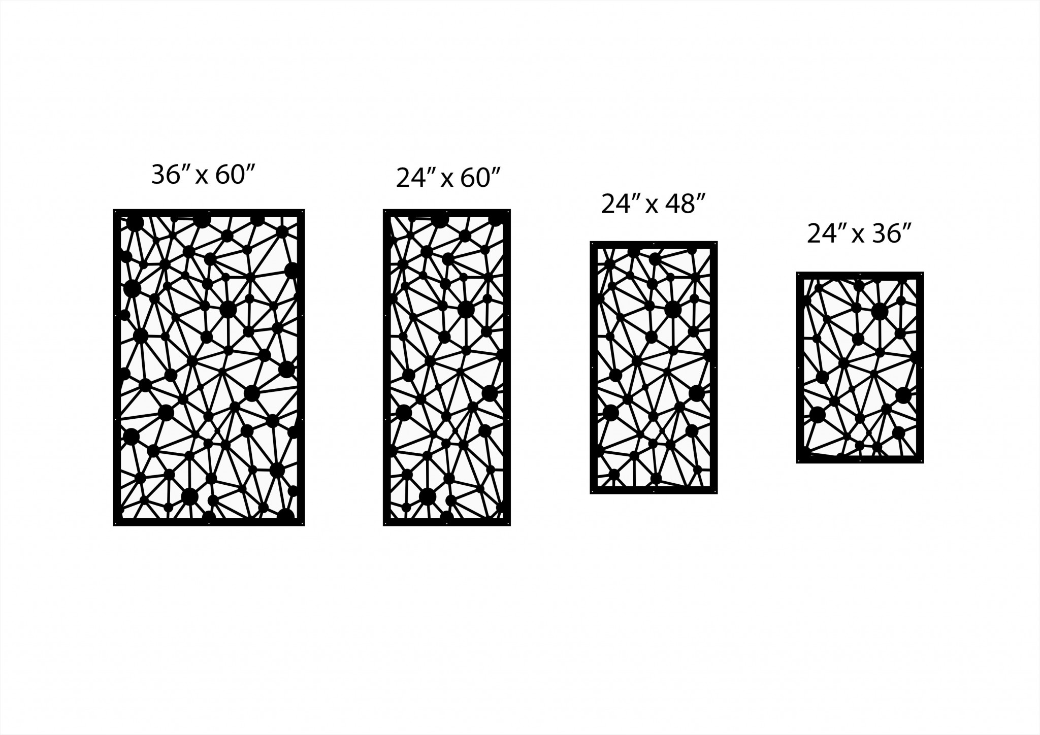 Privacy Screens Panels - Custom Metal Decorative Panels | Privacy ...