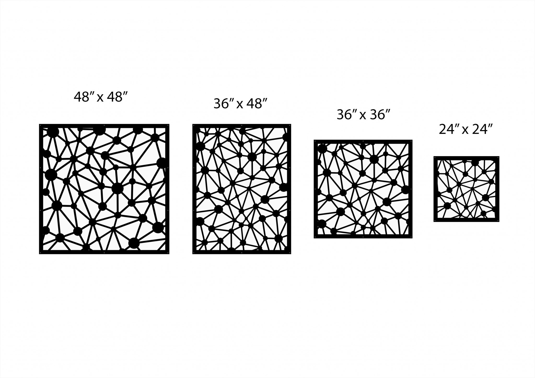 Privacy Screens Panels - Custom Metal Decorative Panels | Privacy ...