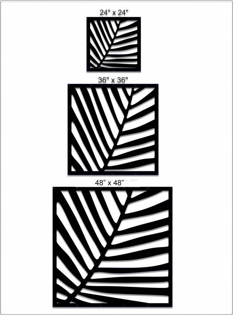 Privacy Screens Panels - Custom Metal Decorative Panels | Privacy ...