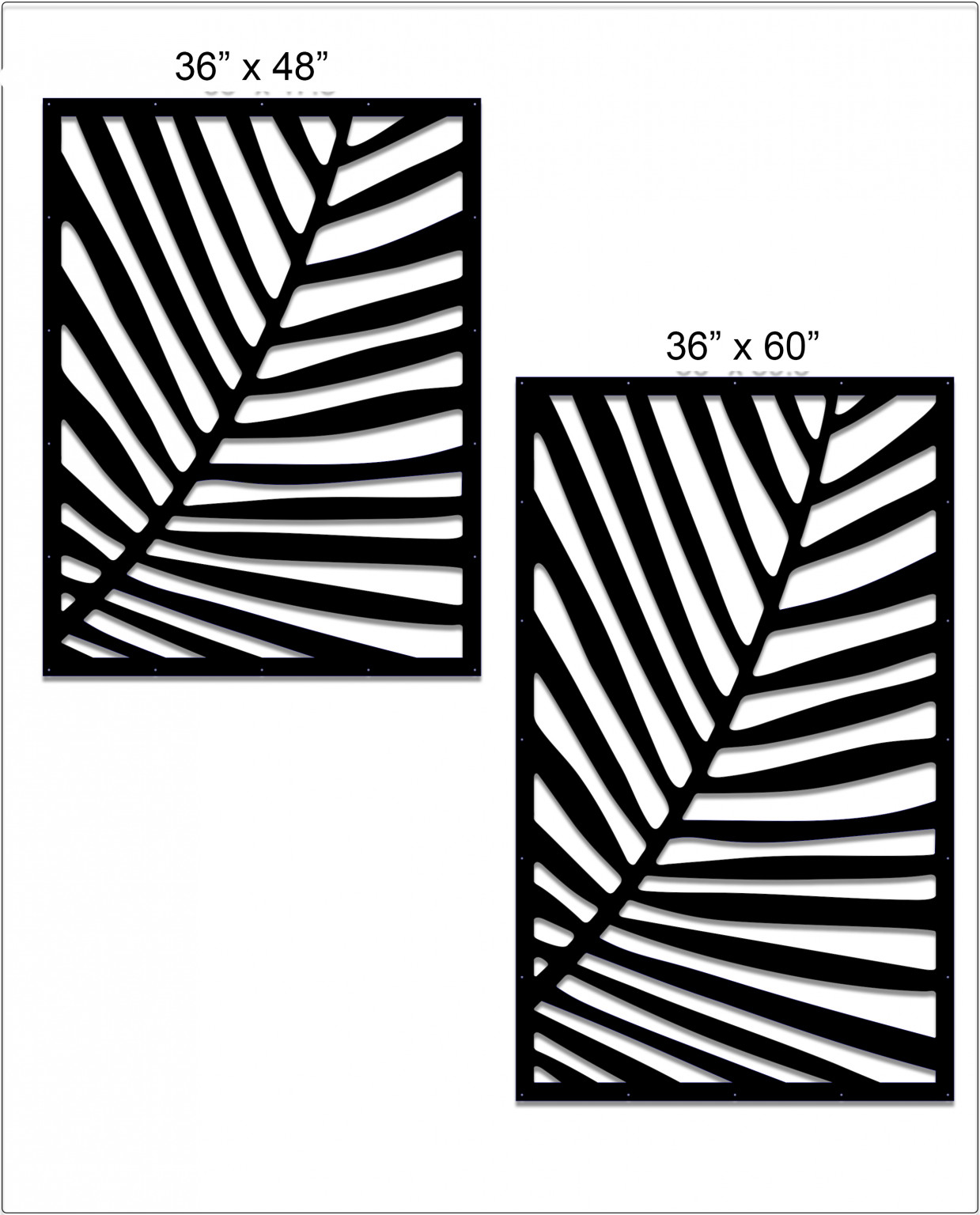 Privacy Screens Panels - Custom Metal Decorative Panels | Privacy ...