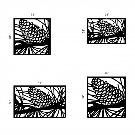 Privacy Screens Panels - Custom Metal Decorative Panels | Privacy ...