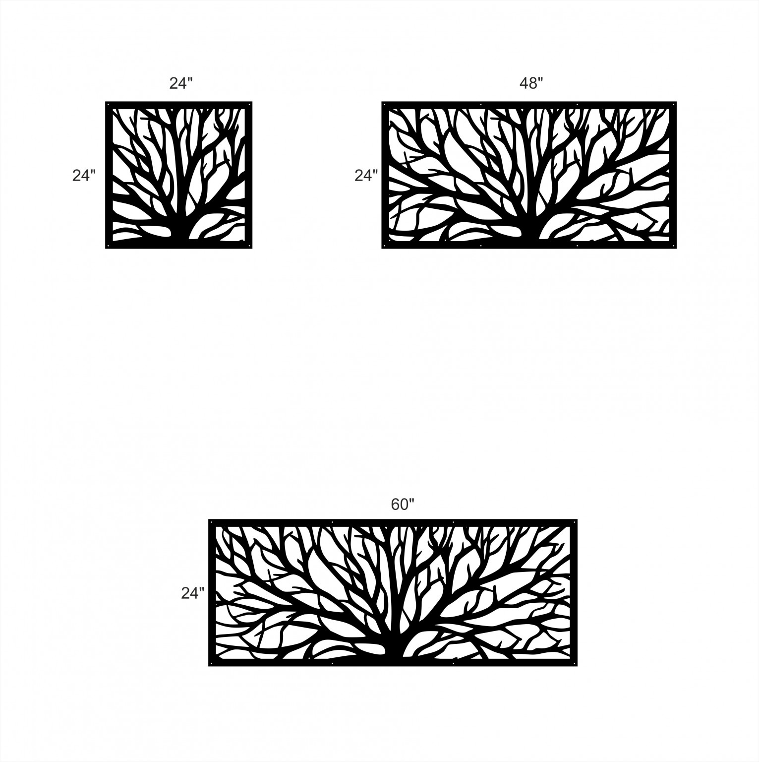 Privacy Screens Panels - Custom Metal Decorative Panels | Privacy ...