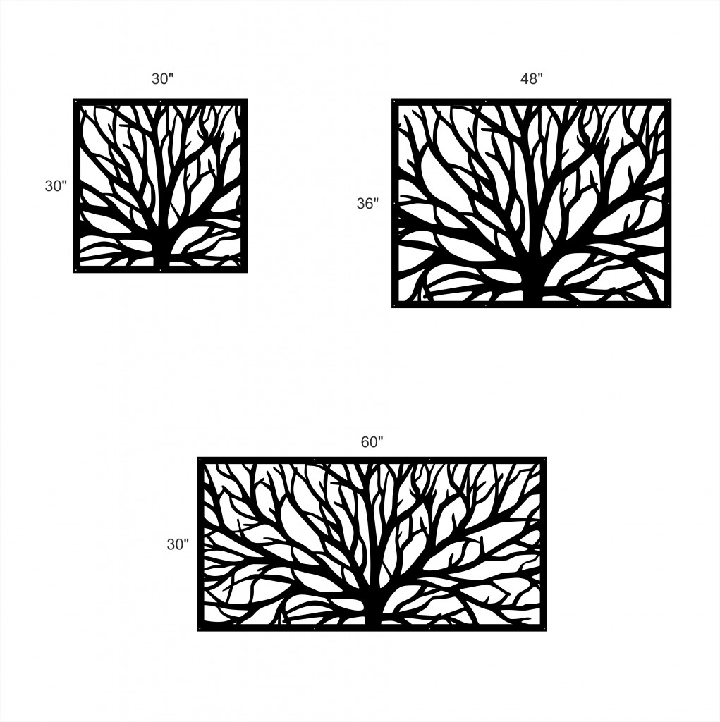 Privacy Screens Panels - Custom Metal Decorative Panels | Privacy ...