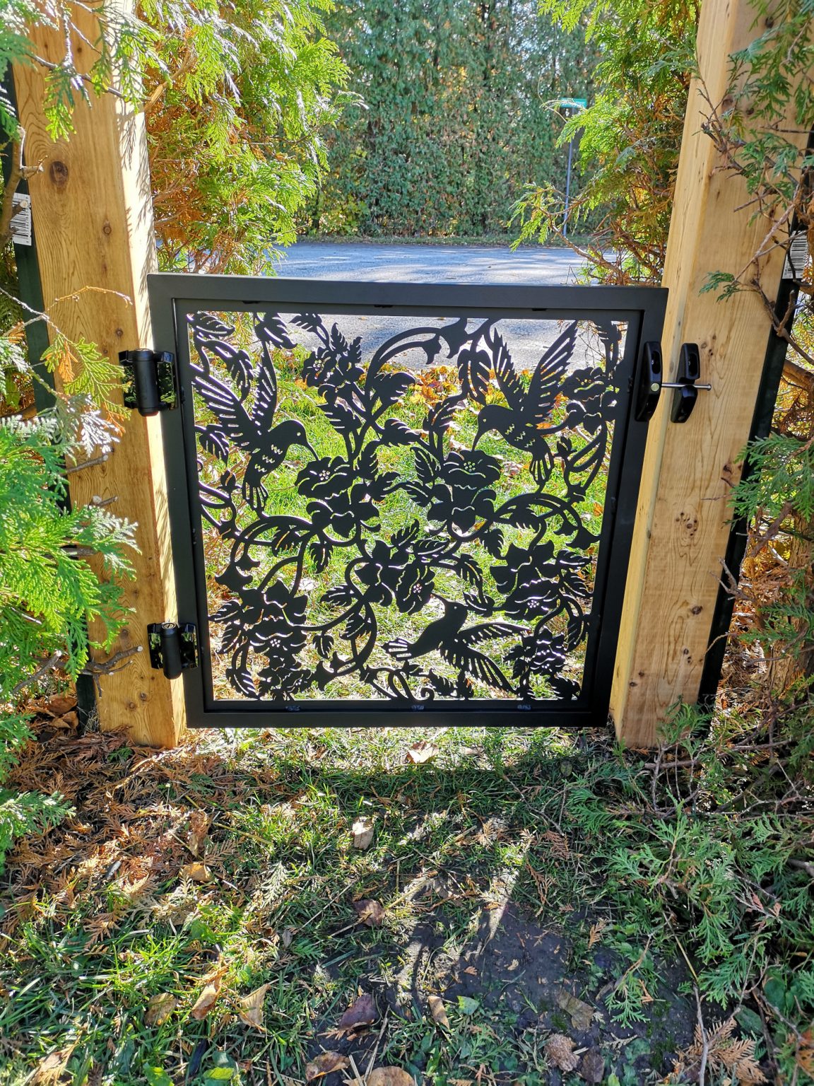 Aluminium Backyard Laser-Cut Gates: A Stylish and Secure Choice - Laser ...