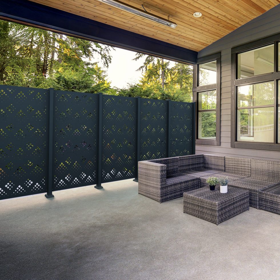 Buy metal privacy panel in Minneapolis - Laser Cut Arts Canada-USA